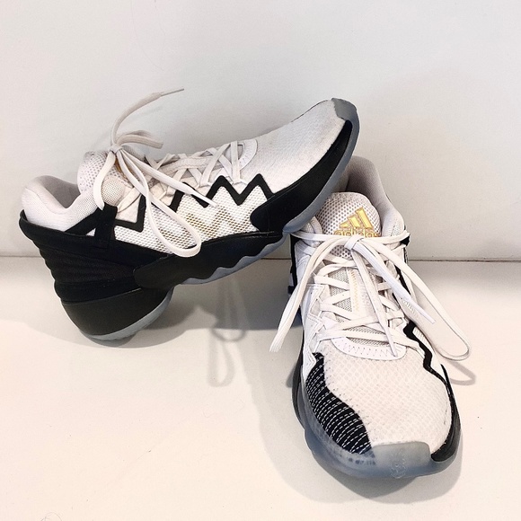 adidas | Shoes | Don Issue 2 White Black And Gold | Poshmark
